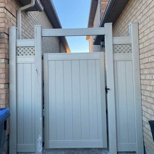 Aluminum Corrugated Fence Gates